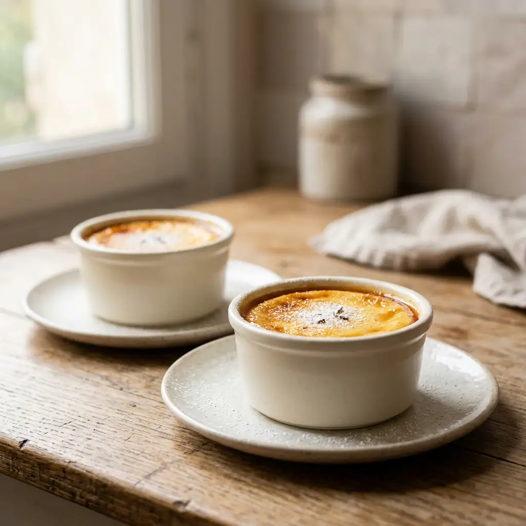 Flans à la vanille : la recette fondante au bain-marie ...