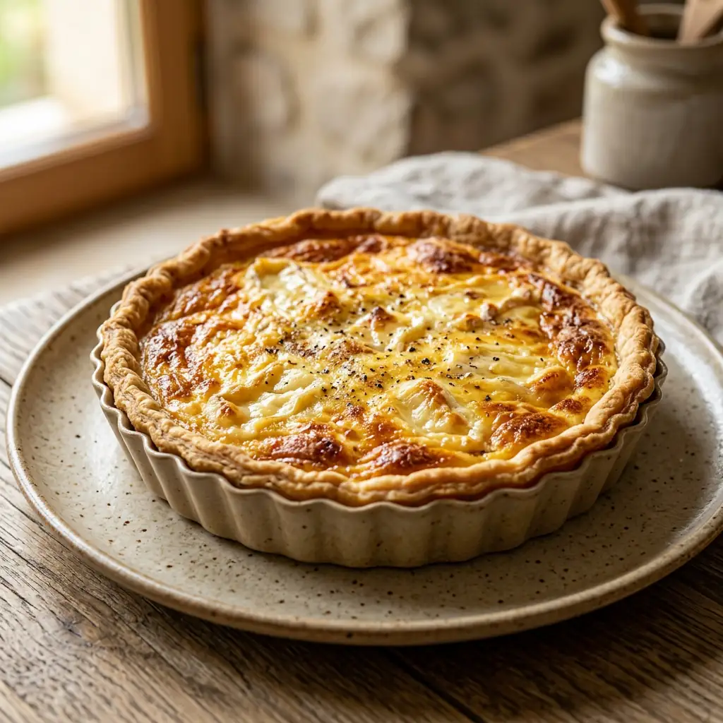 Quiche au Chaource : la recette crémeuse traditionnelle ...