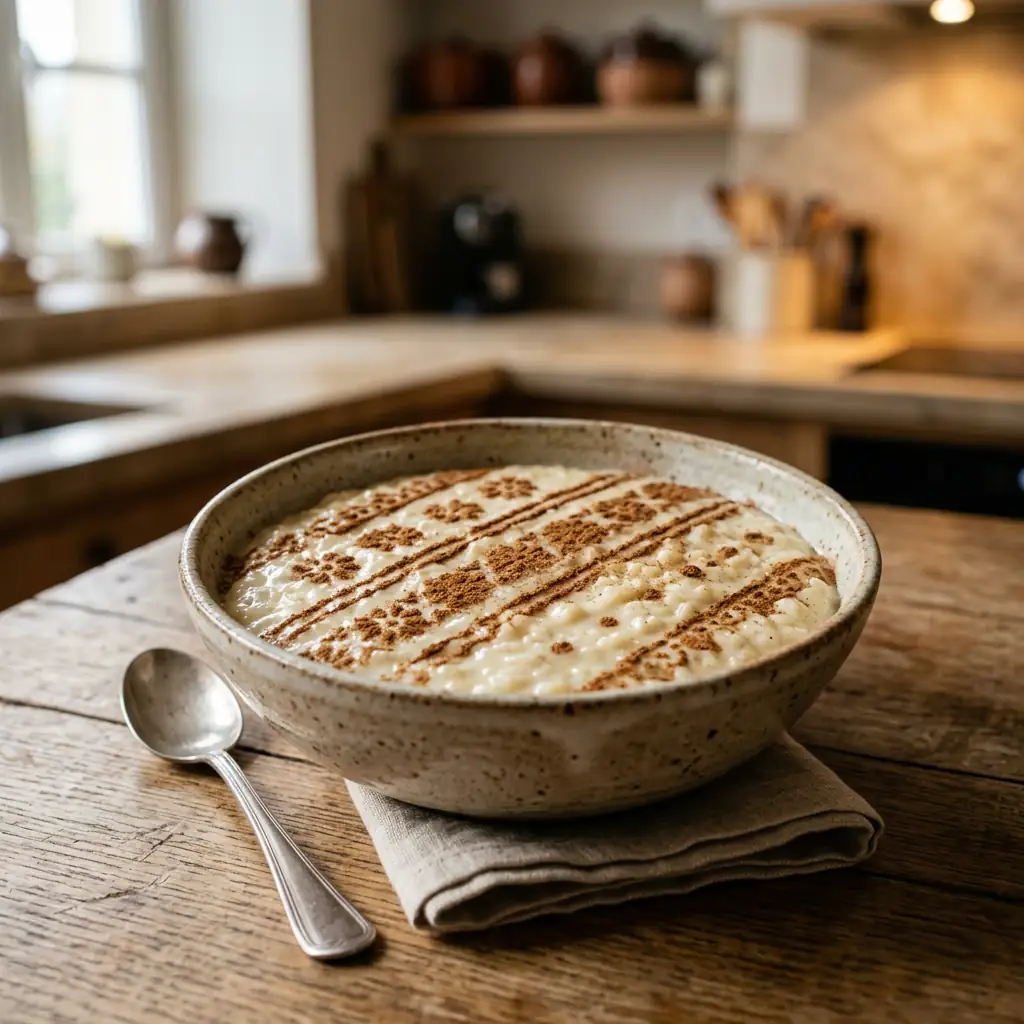Recette de riz au lait portugais traditionnel et onctueux ...