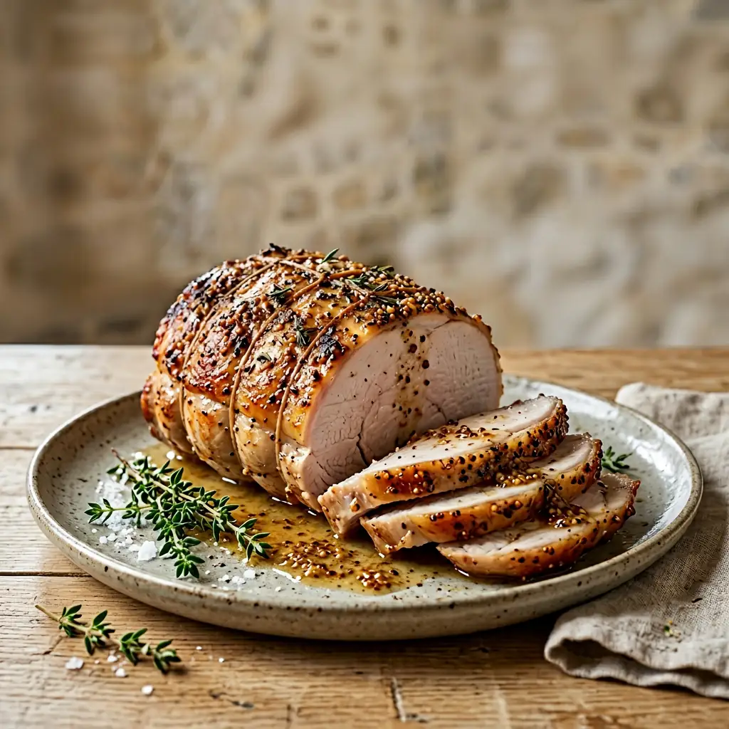 Rôti de dindonneau à la moutarde : la recette inratable ...