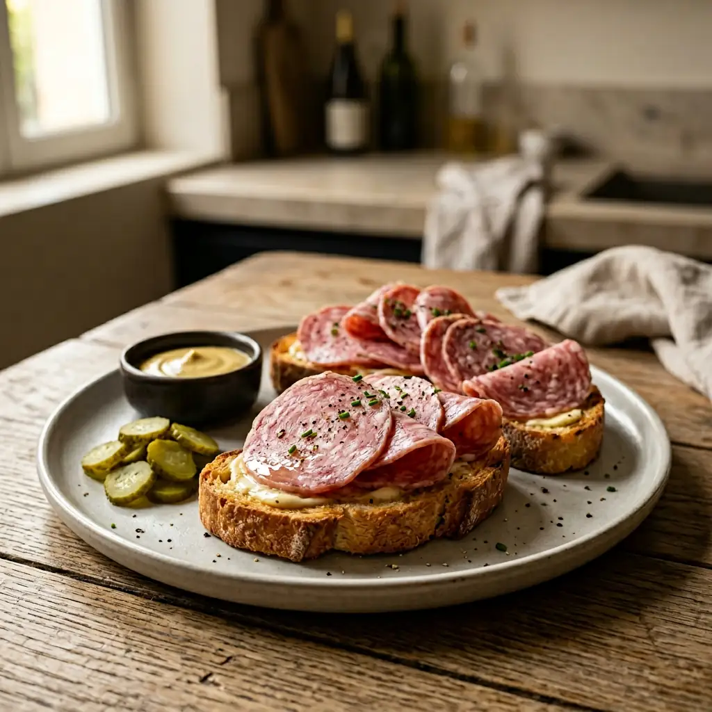 Recette Saucisson à Cuire