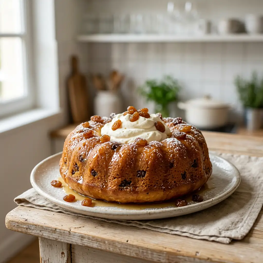 Savarin au rhum et raisins : la recette traditionnelle ...