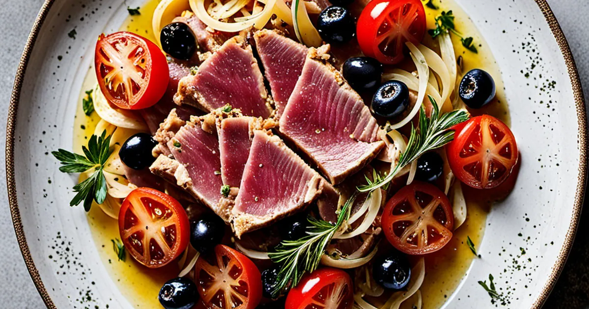 Thon à la Provençale : Recette Facile, Rapide et Savoureuse ...