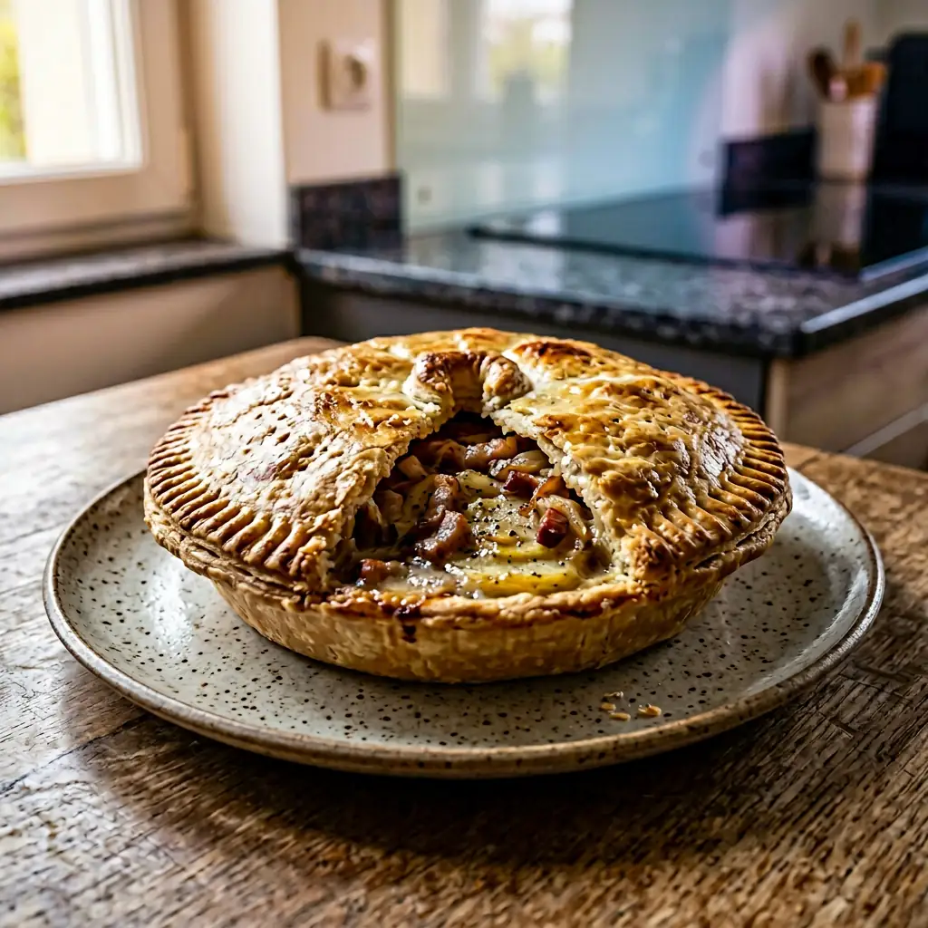 Tourte au lard et pommes de terre : la recette rustique ...