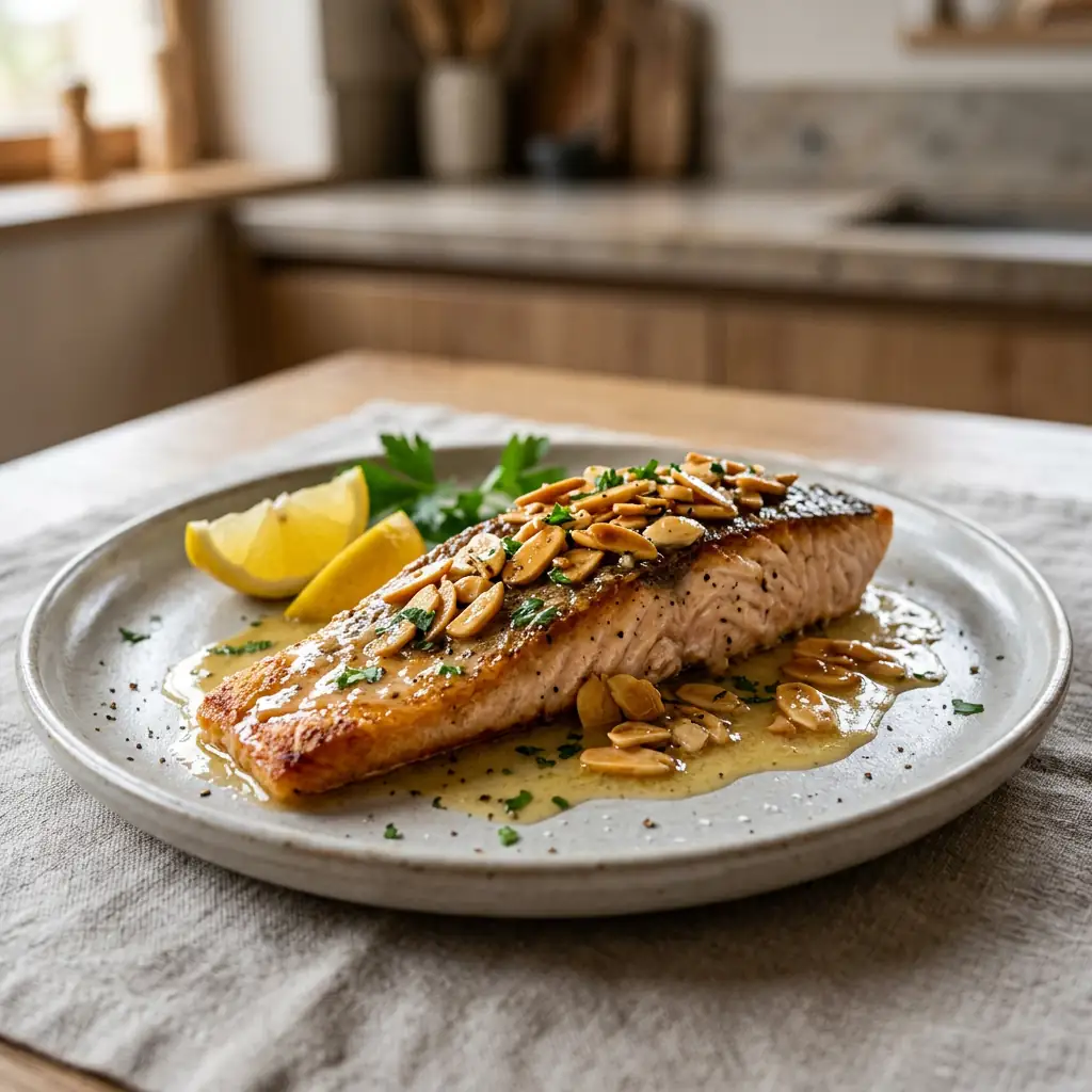 Recette de truite aux amandes : un plat de chef rapide ...
