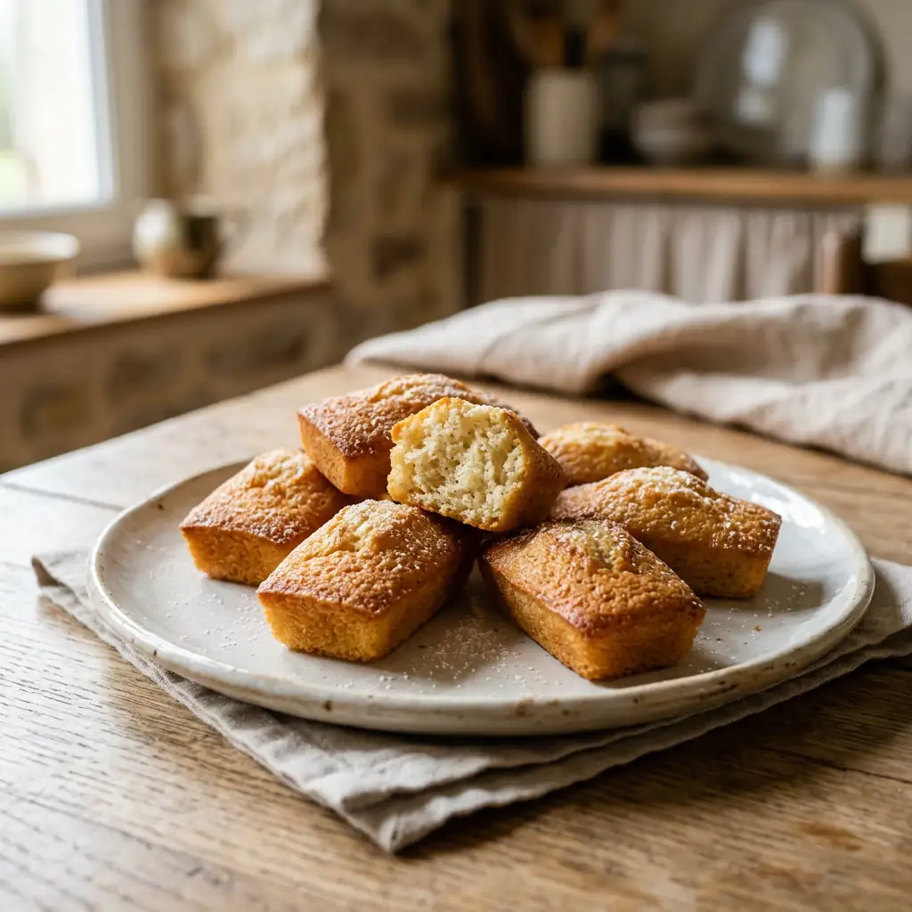 Véritables Visitandines : la recette moelleuse aux amandes ...